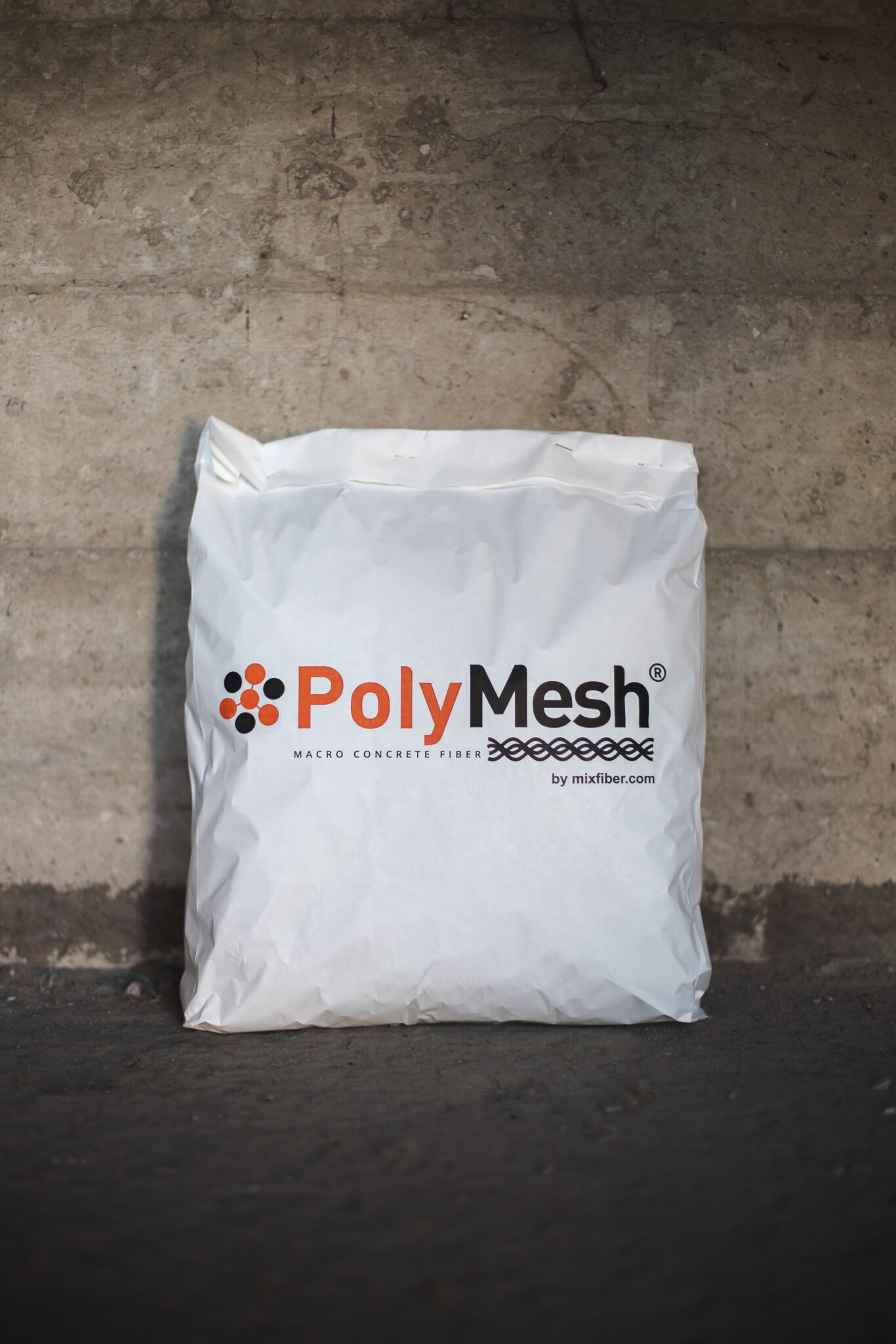 PolyMesh 54 mm Structural Macrofiber for Concrete Reinforcement Instead ...